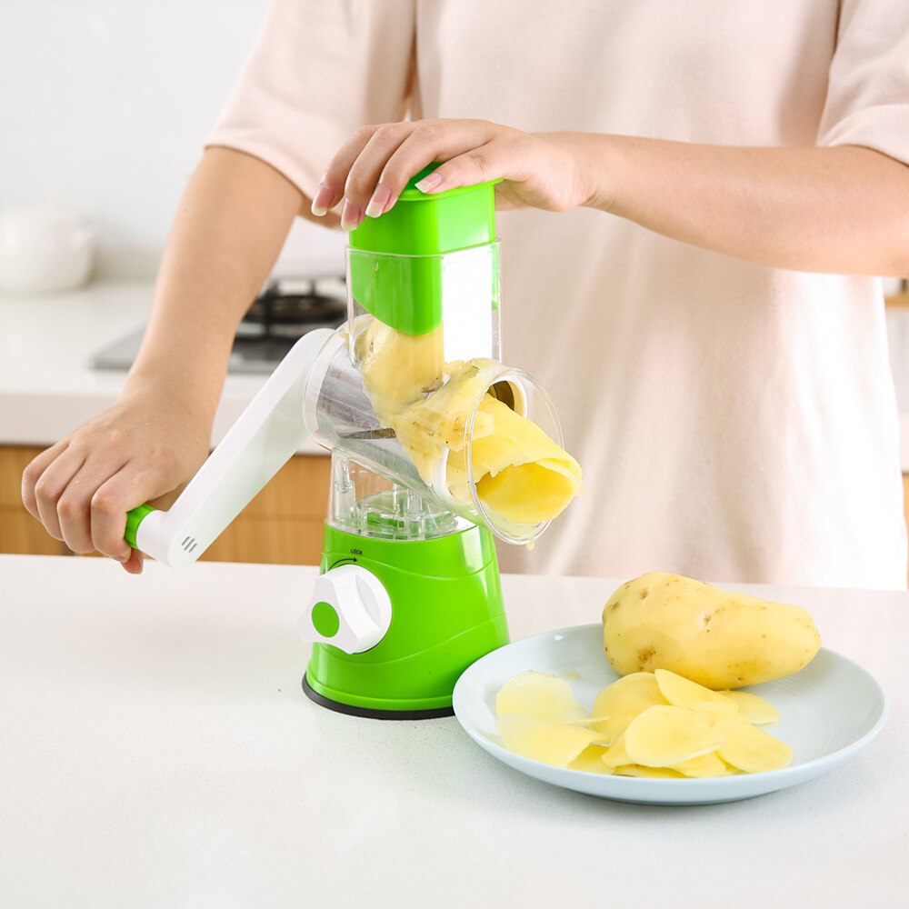 Multifunctionele Groentesnijder Slicer Roterende H... – Grandado
