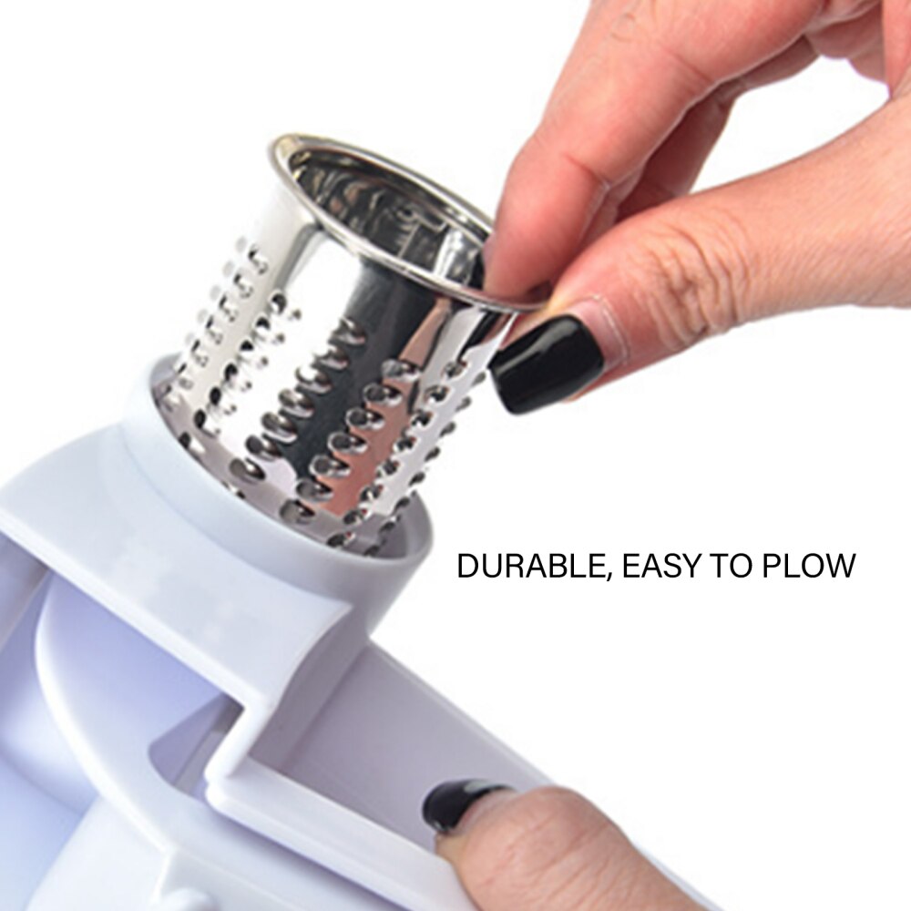 Hand-Cranked Whirling Cheese Grater with Stainless... – Grandado