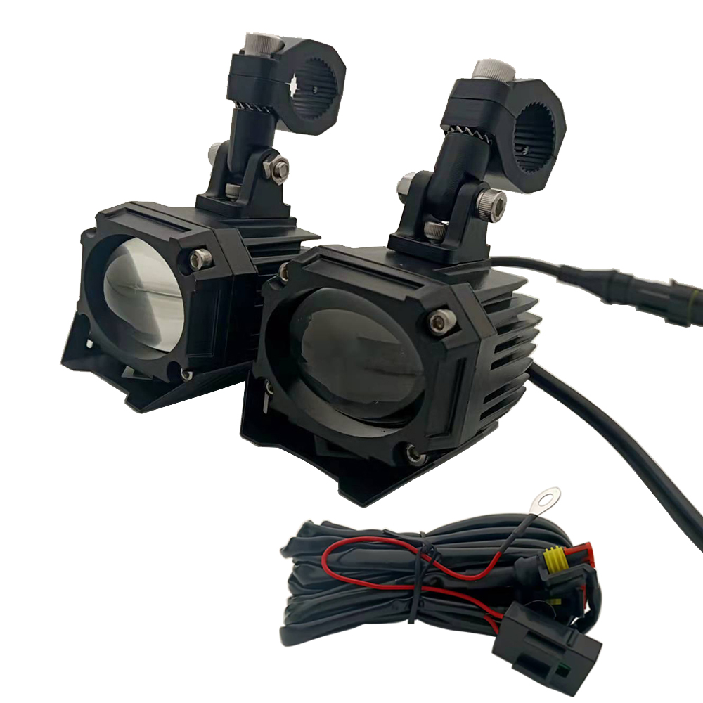 Motorrad LED-strahler Scheinwerfer 12V 6000K Weiß ... – Grandado