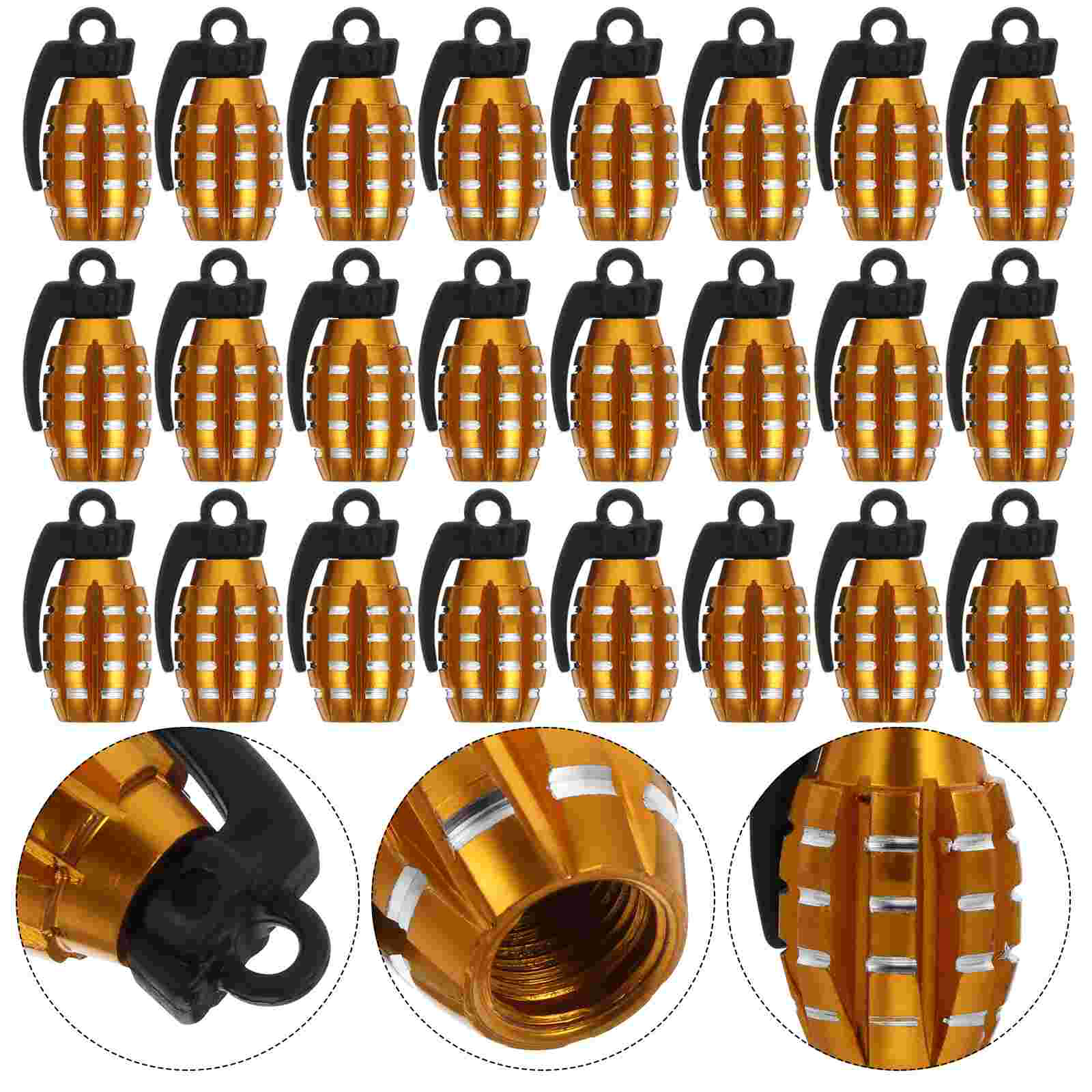 24pcs Valves Stem Caps Tire Caps Car Valves Attrac... – Grandado