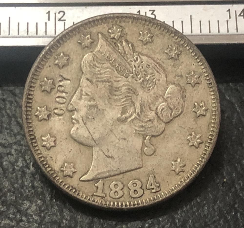 1884 US liberty Nickels Five cent – Grandado