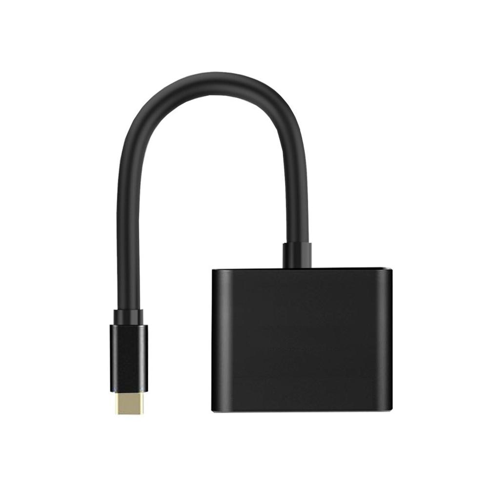 3-In-1 Thunderbolt 3 Adapter Usb Type C Hub Naar H... – Grandado