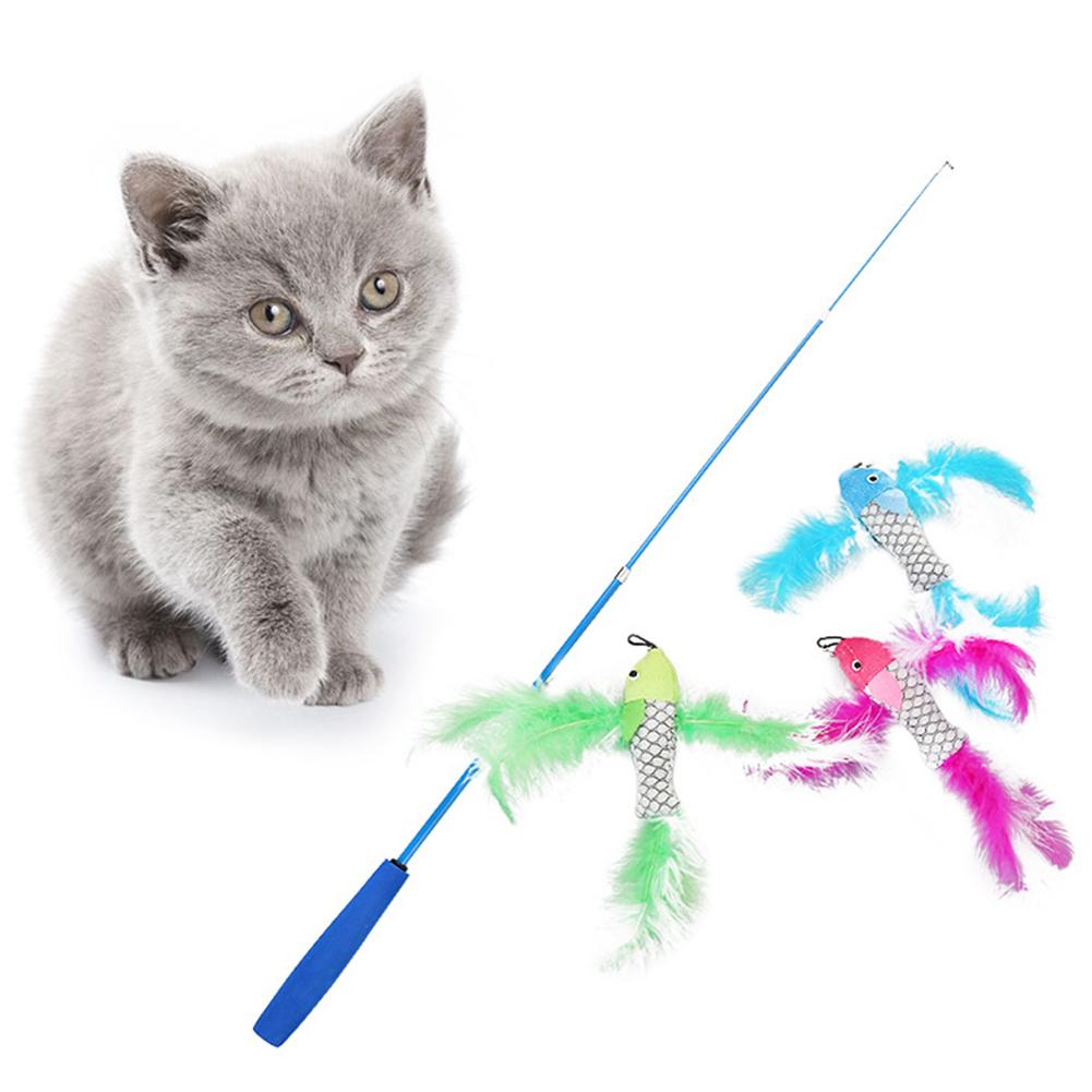 4 stücke Katze Teleskop Zauberstab Stick Kätzchen ... – Vicedeal