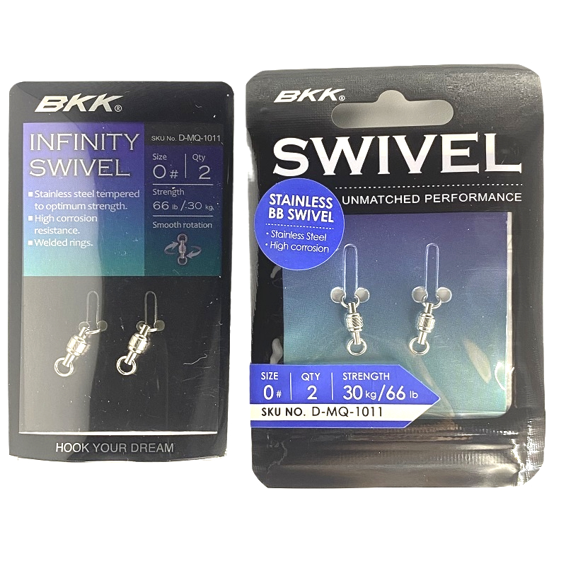 BKK Infinity Stainless BB Fishing Swivels – Grandado