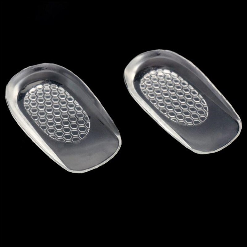 Silicone Gel Insoles Back Pad Heel Cup for Calcane... – Vicedeal