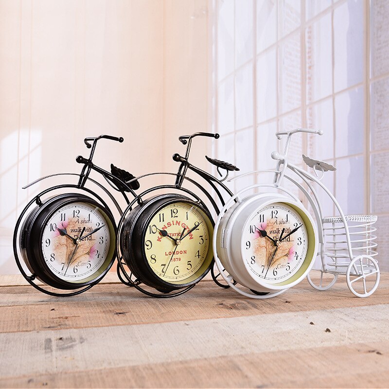 European Retro Handmade Quartz Clocks Pastoral Iro... – Grandado