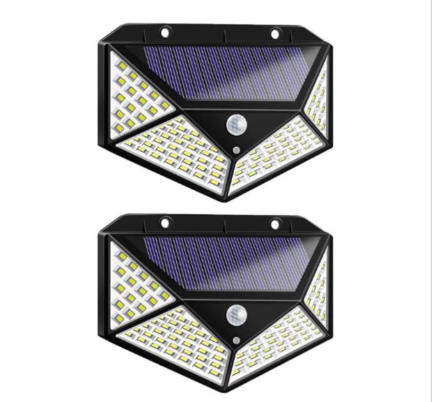 Solar rechargeable wall light 20LED human body ind... – Grandado