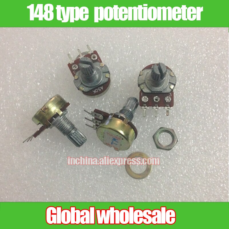 10pcs 148 type single joint potentiometer A50K A10... – Vicedeal