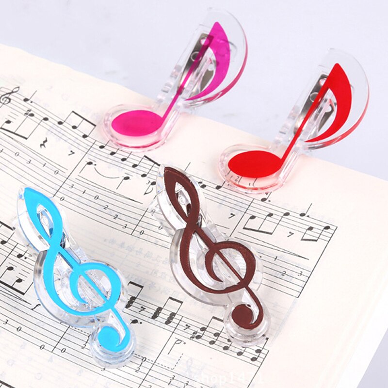 1x Music Note Clip Kawaii Stationery Book Page Cli... – Vicedeal