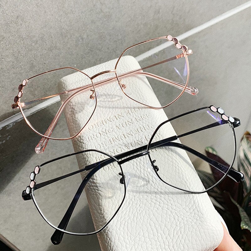 Transparent Optical Glasses Women Irregular Eyegla... – Vicedeal