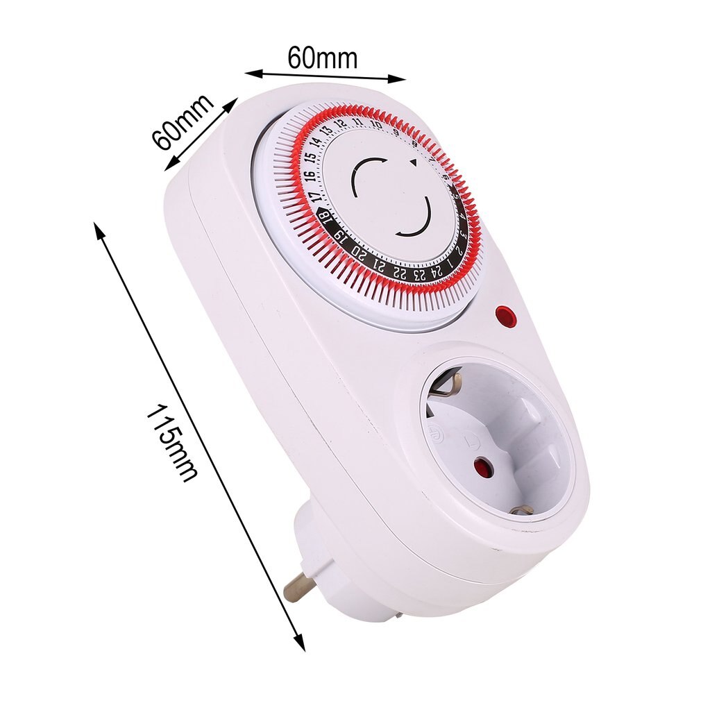 24 Hours EU/ US/UK Plug in Mechanical Grounded Pro... – Grandado