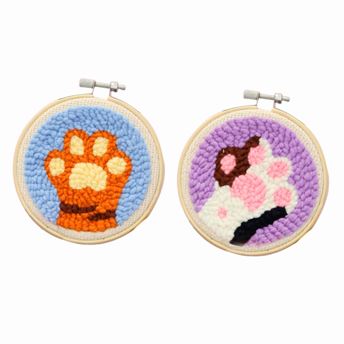 DIY Knitting Wool Rug Hooking Kit Handcraft Woolen... – Grandado