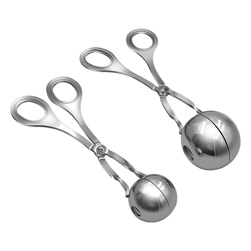 Stainless Steel Non-Stick Meatball Maker, Tongs, C... – Grandado
