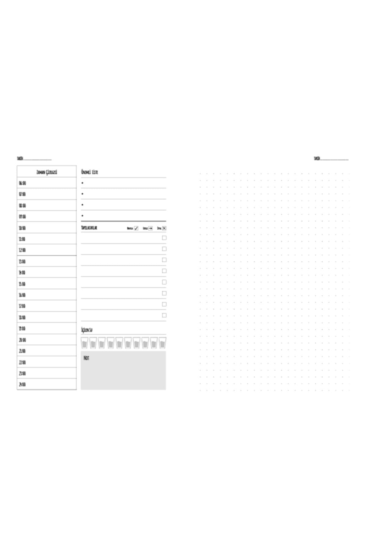 HAFMER Perpetual Agenda and Planning Book-the Nigh... – Grandado