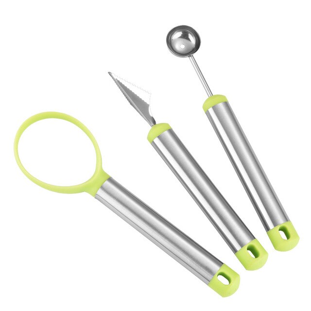 3Pcs Fruit Carving Knife Set Stainless Steel Fruit... – Grandado