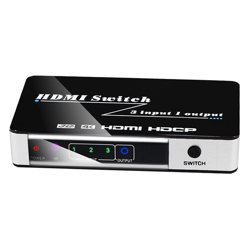 3 Port 1 8Gbps HDR 4K HDMI Switch Support HDCP 2.2... – Grandado