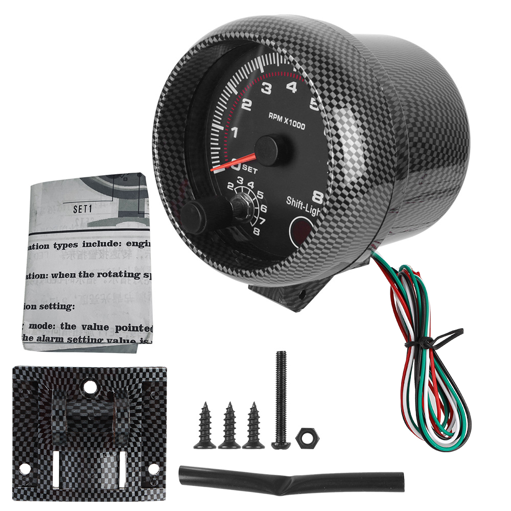 Automotive Parts Auto Gauge 12V 0-8000 RPM 3.75 In... – Grandado