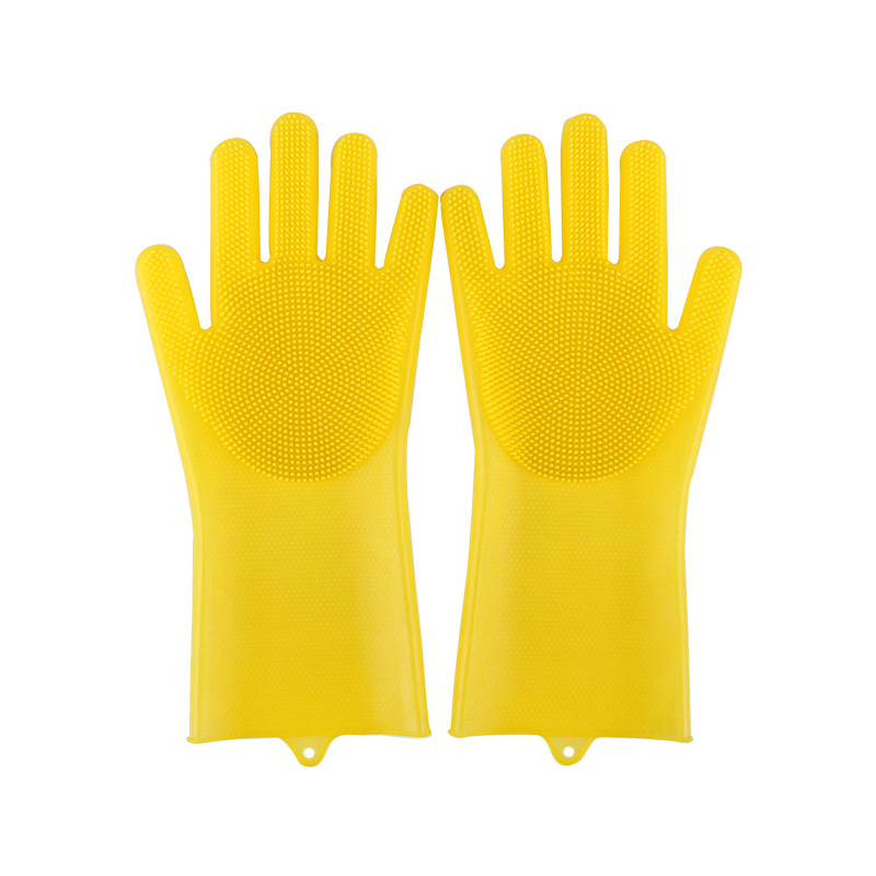 1 paar Magic Siliconen Afwassen Scrubber Schotel S... – Grandado