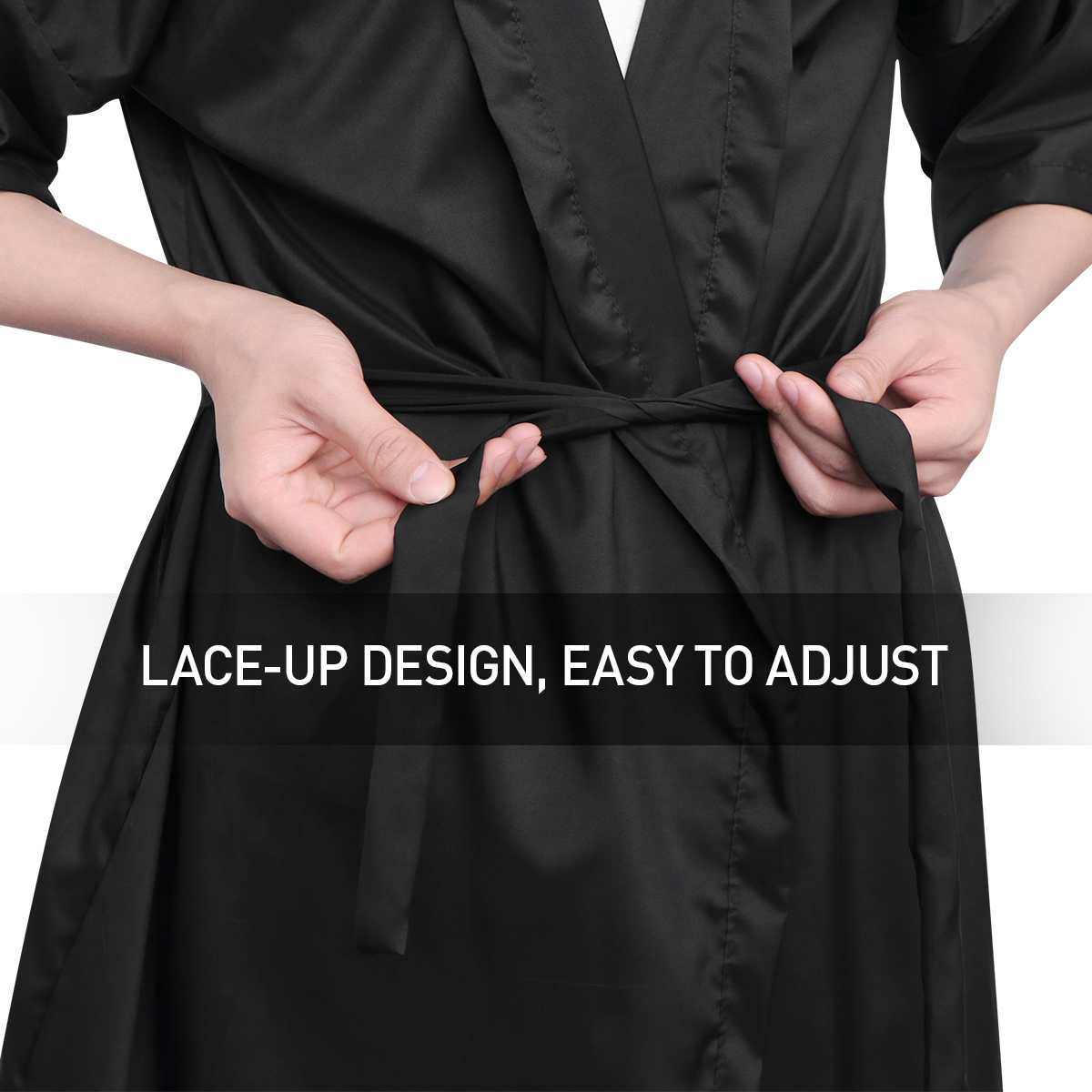 Hair Salon Smock Salon Client Gown Robes Cape Hair... – Grandado