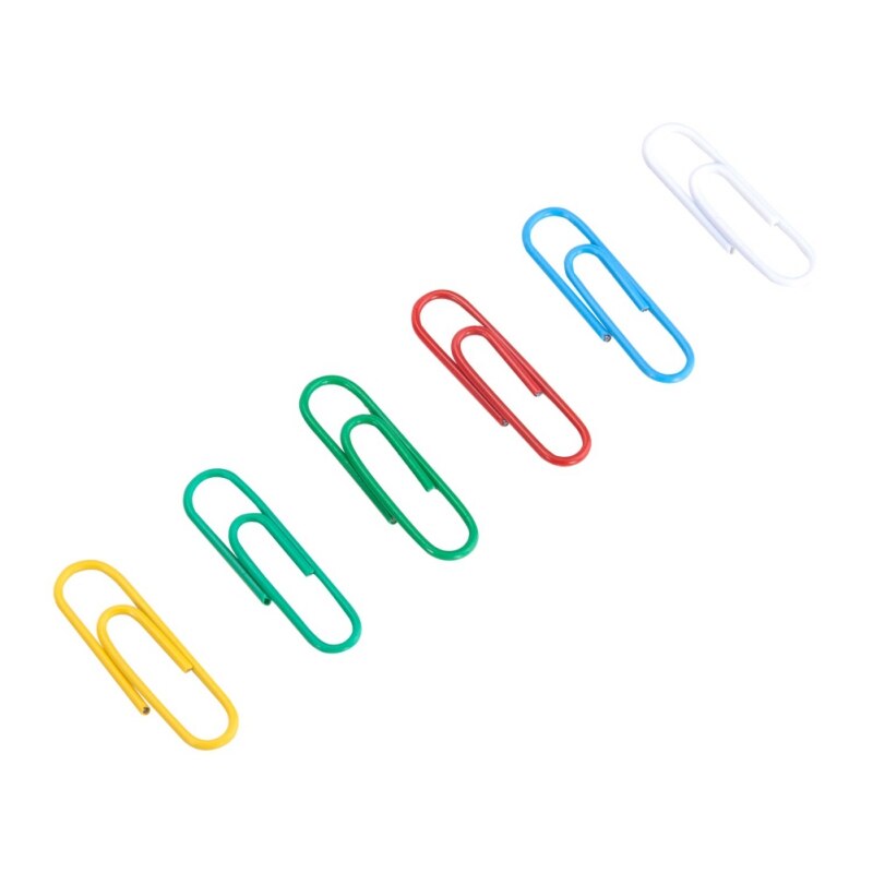Deli E0024 Color Paper Clip 29mm Color Clip 100PCS... – Grandado