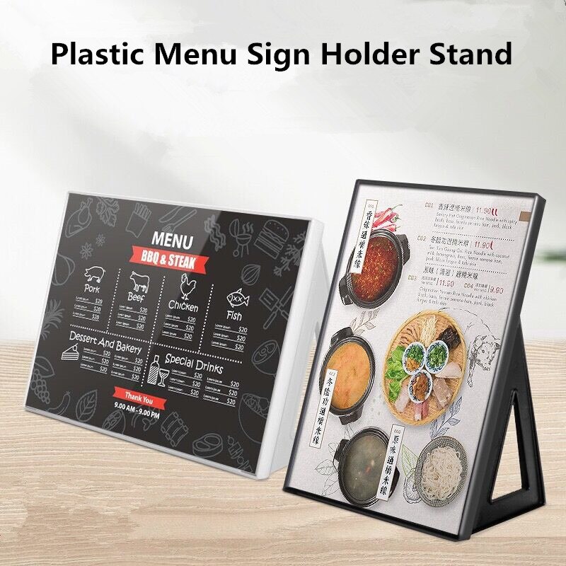 A4 L Shape Three Use Ways Plastic Picture Photo Po... – Vicedeal