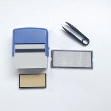 Juego de sellos de tinta personalizados, sello sur... – Grandado