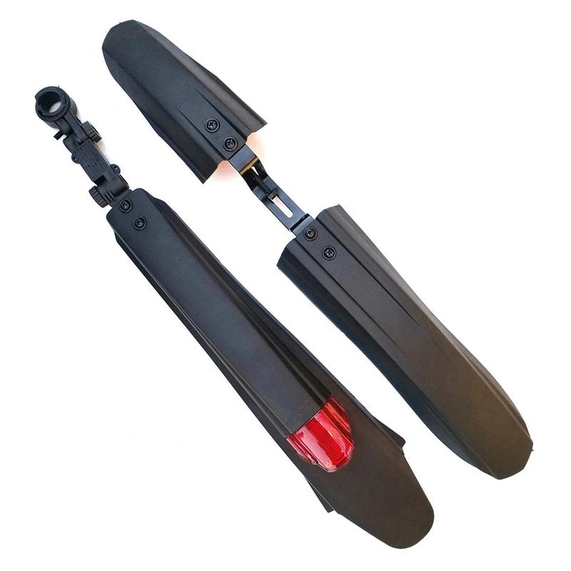 MTB Fiets Spatbord Met LED Achterlicht Fiets Vleug... – Vicedeal