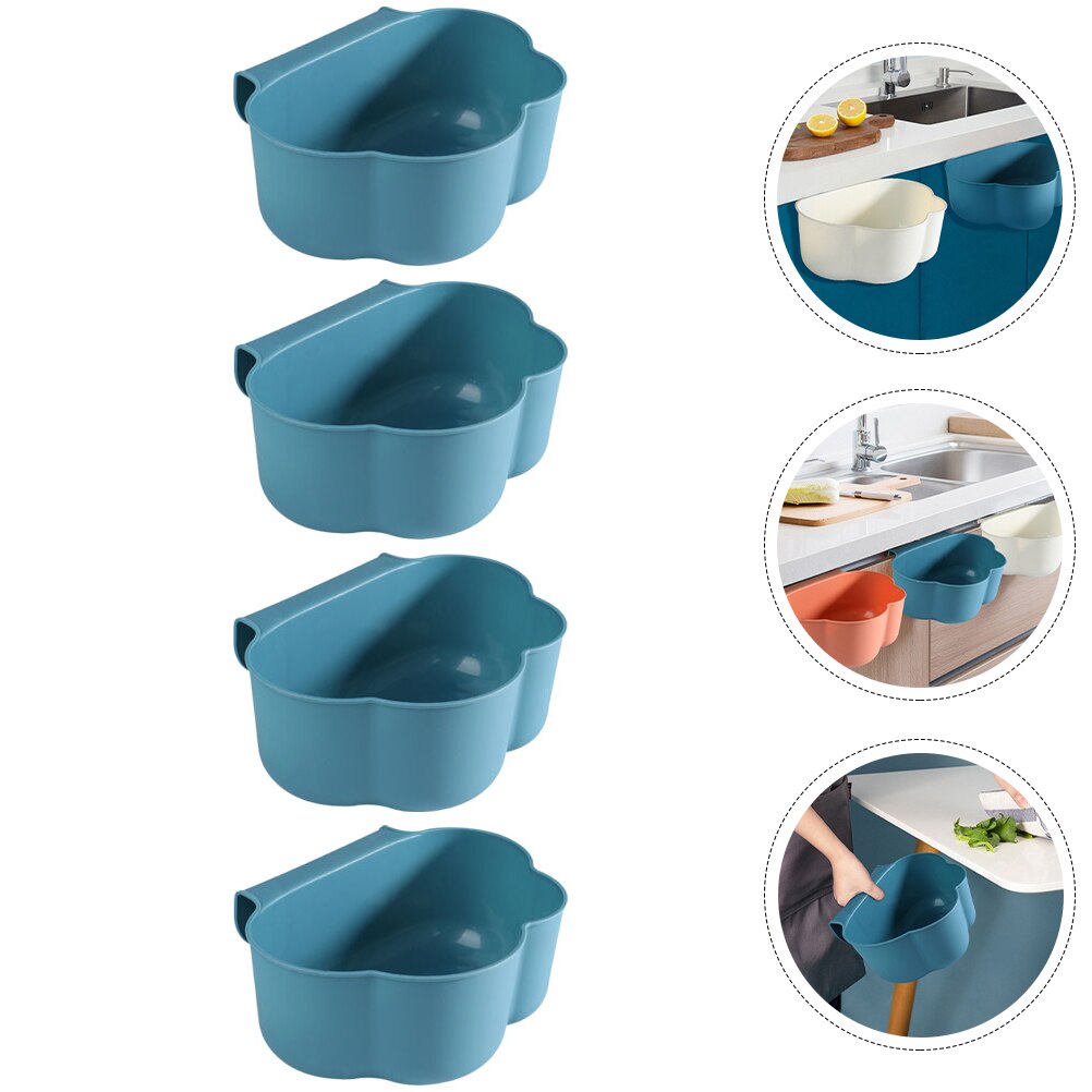 4pcs Cabinet Door Trash Bin Household Garbage Sort... – Grandado