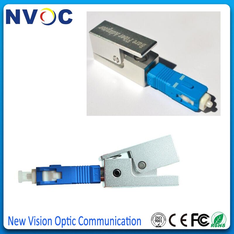 Square Type SC Bare Fiber Adaptor SC Bare Fiber Ad... – Grandado