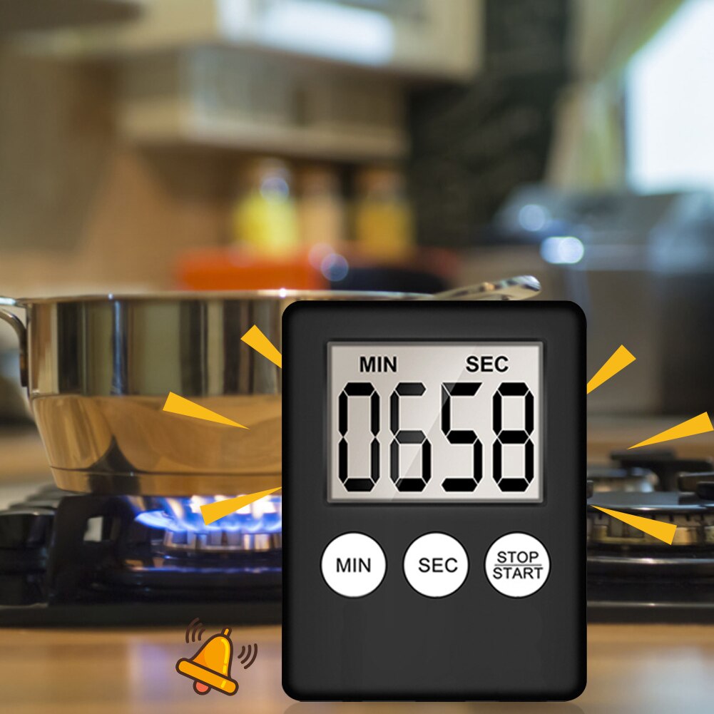 Keuken Timer Lcd Digitale Ultra-Dunne Timer Stopwa... – Grandado