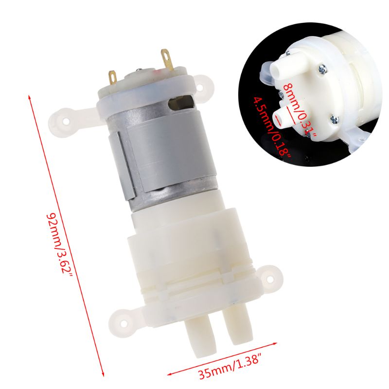 Priming Diaphragm Mini Pump Spray Motor 12V Micro ... – Grandado