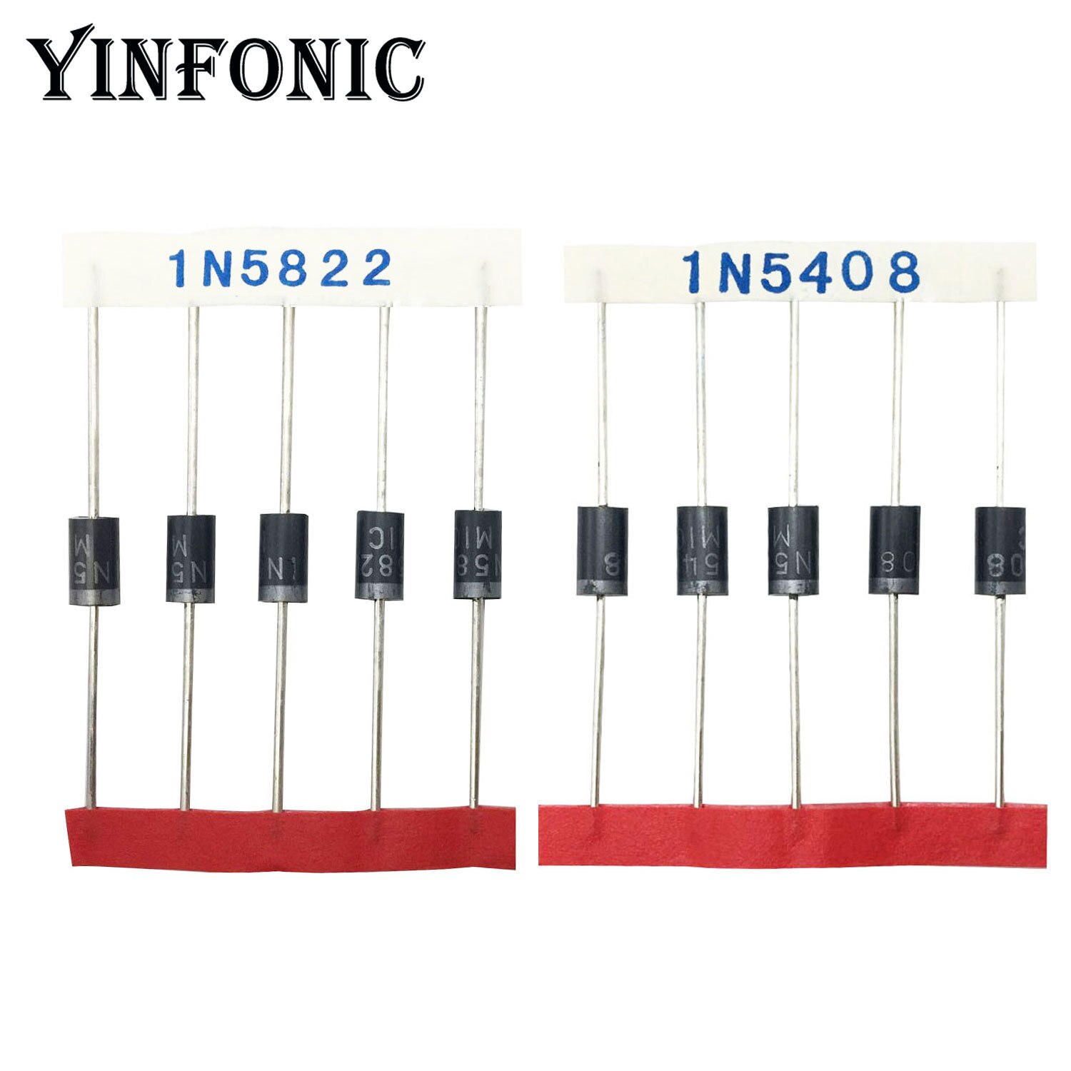 8 values 100pcs total Commonly used Diode sample k... – Grandado