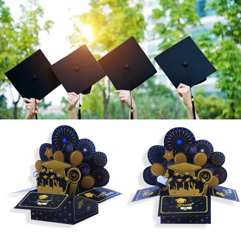 3D Pop Up Card Handmade Graduation Greeting Cards ... – Grandado