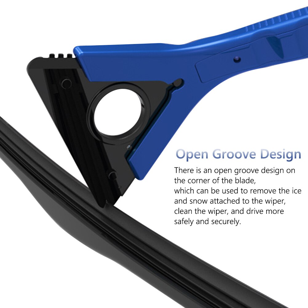 Car Ice Scraper Detachable Blade Windshield Snow W... – Grandado