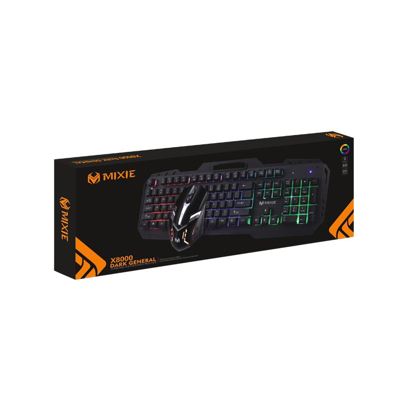 MIXIE X8000 Keyboard with Mouse Set Bracket Metal ... – Grandado