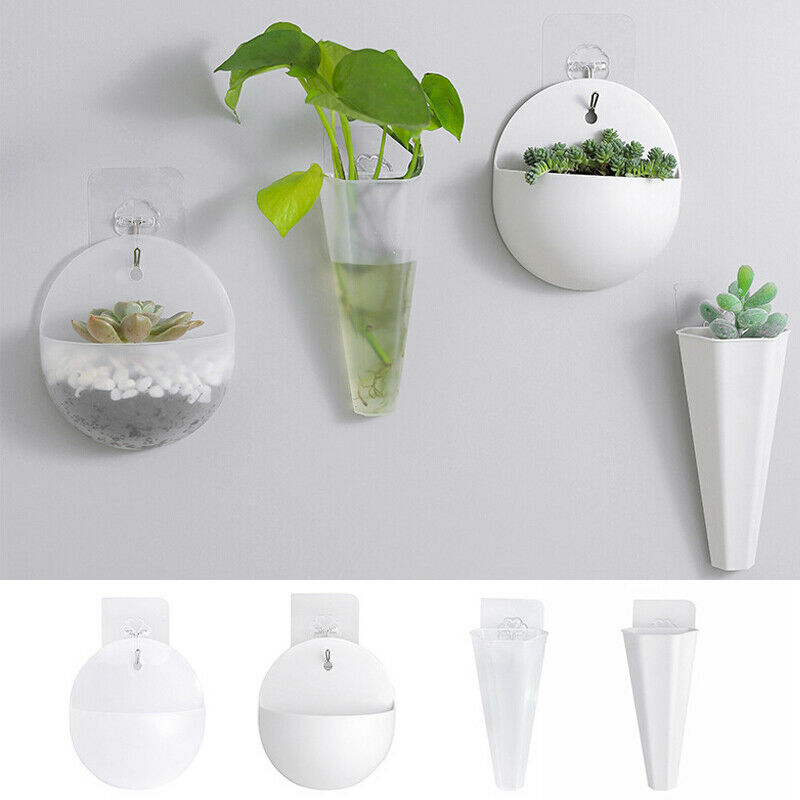 Hanging Baskets Clear Plant Pot Indoor Plastic Pla... – Vicedeal