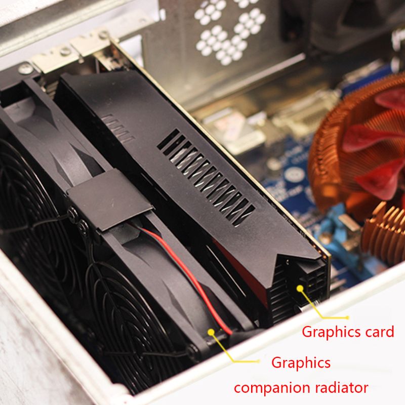 Universal VGA Cooler Dual 80mm Graphics Card Heats... – Grandado