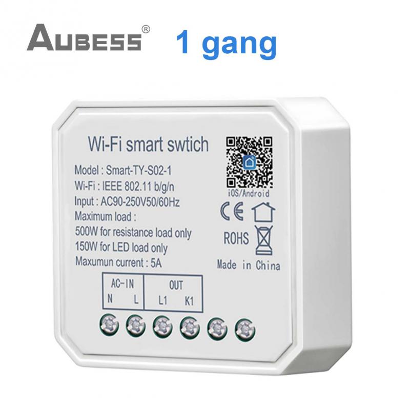 Tuya WiFi Mini DIY Light Switch Module 1/2 Gang Sm... – Vicedeal