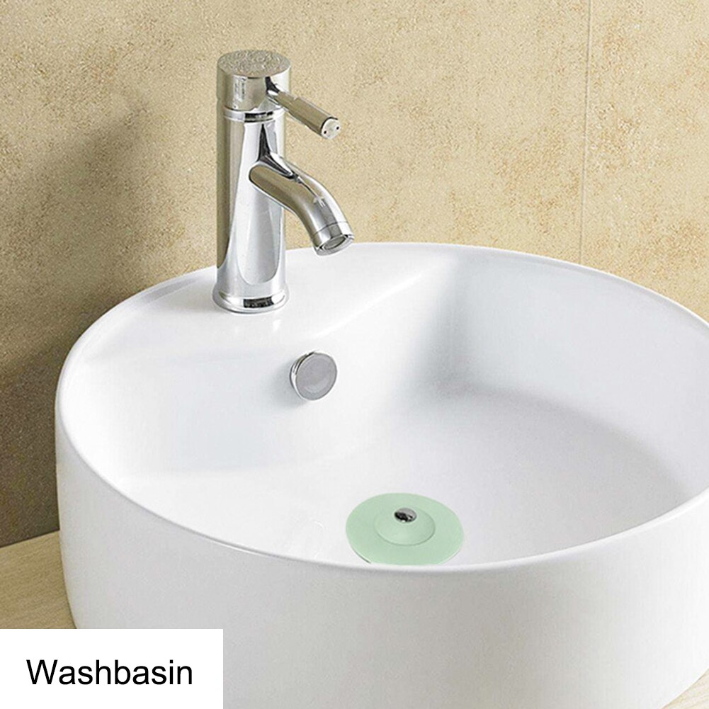 Silikon golvavlopp hårpropp badkar plugg badrum kö... – Vicedeal