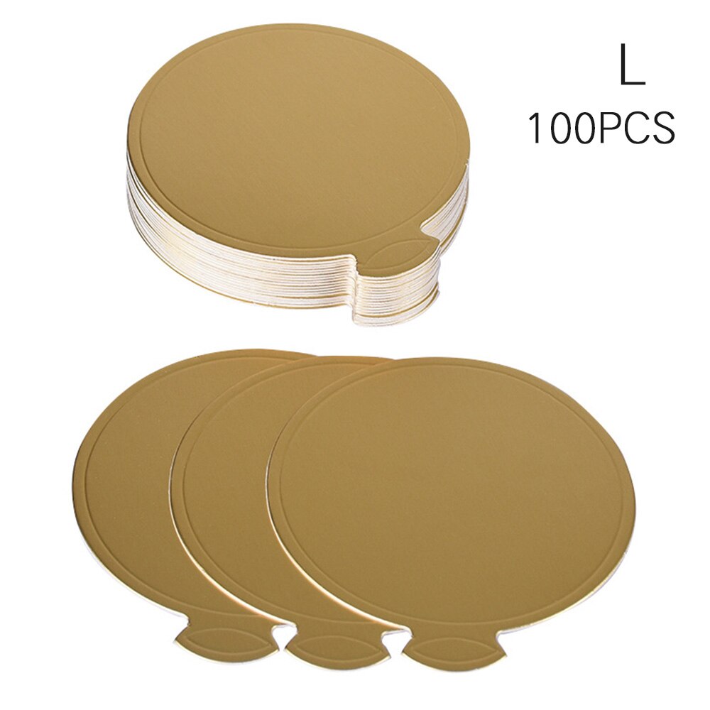 100pcs 9cm Round Mousse Cake Boards Round Cake Boa... – Vicedeal