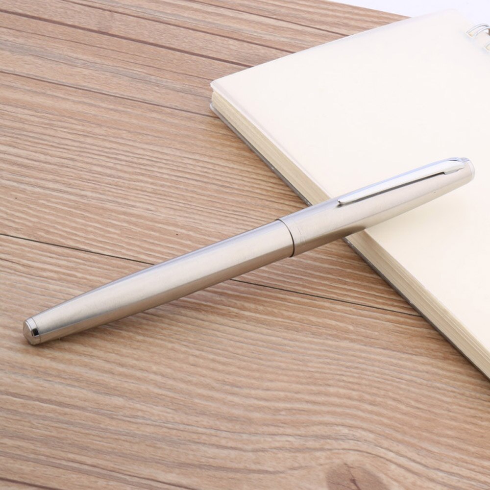 JINHAO stainless steel metal Silver classic F Foun... – Grandado