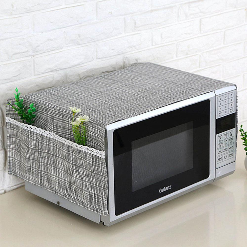 Linnen Mode Magnetron Stofdicht Cover Met Zakken D... – Vicedeal