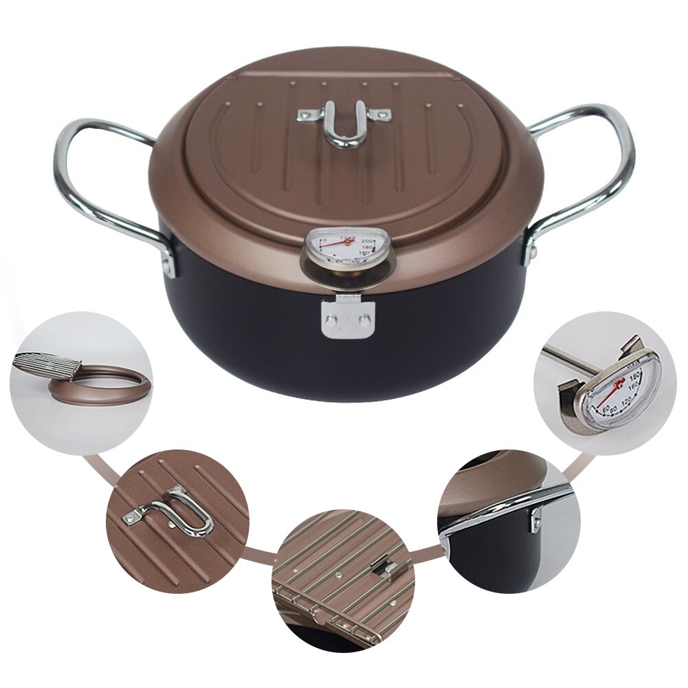 Kitchen Fryer Stainless Steel Temperature Control ... – Grandado