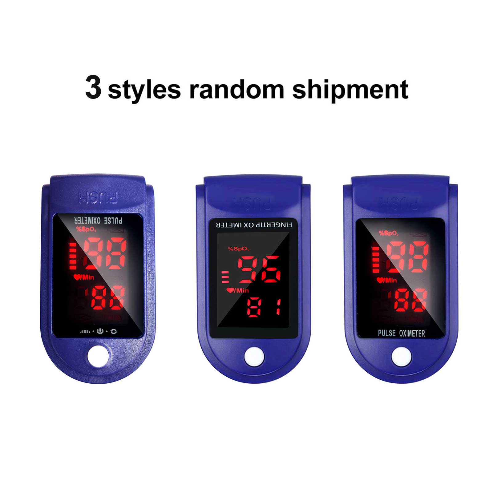 Fingertip Pulse Oximeter Pulso Oximetro Home famil... – Grandado