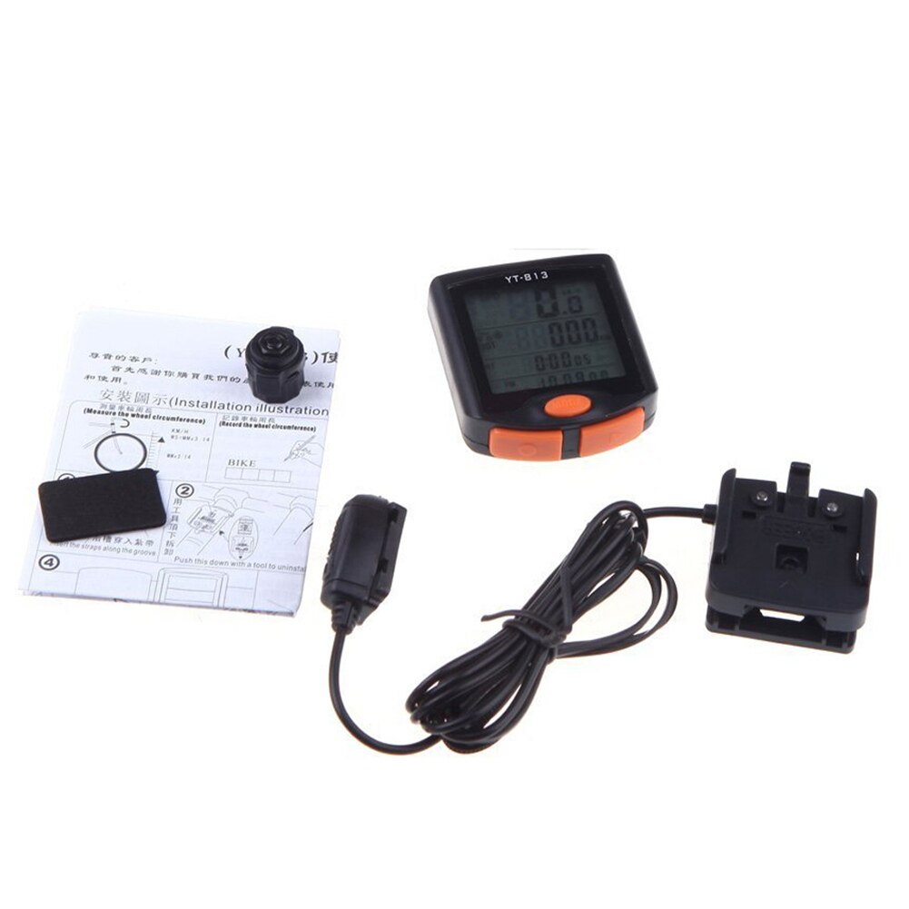 YT-813 Bike Geschwindigkeit Meter LCD Display Digi... – Vicedeal