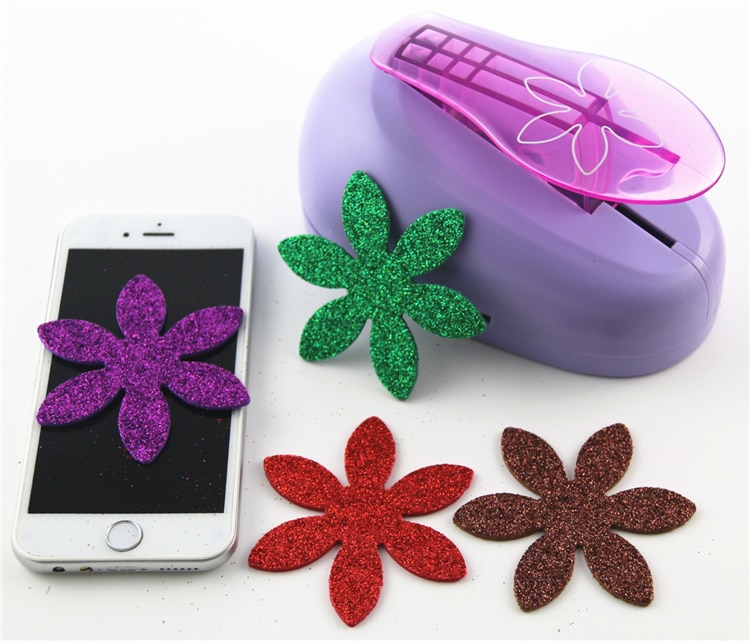 free ship 76mm flower puncher scrapbooking punches... – Grandado