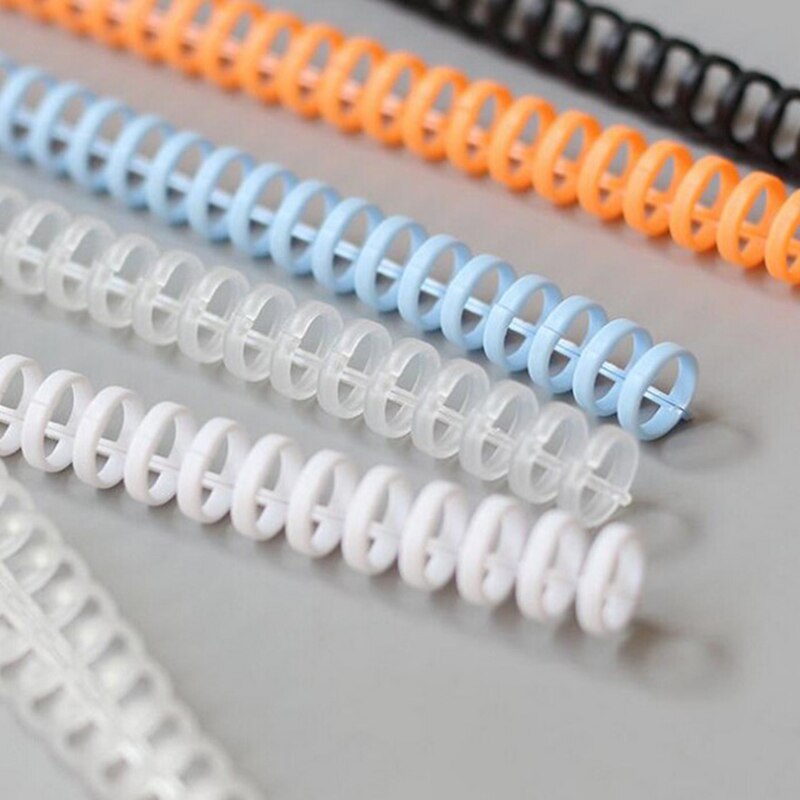 5 stuks 30- gats losbladige plastic bindring met v... – Grandado