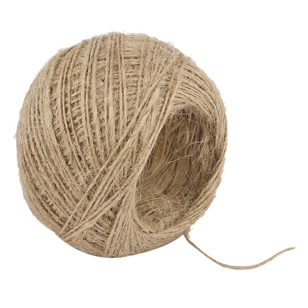 1 rulle naturlig jute hessian jute garn snor hamp ... – Grandado