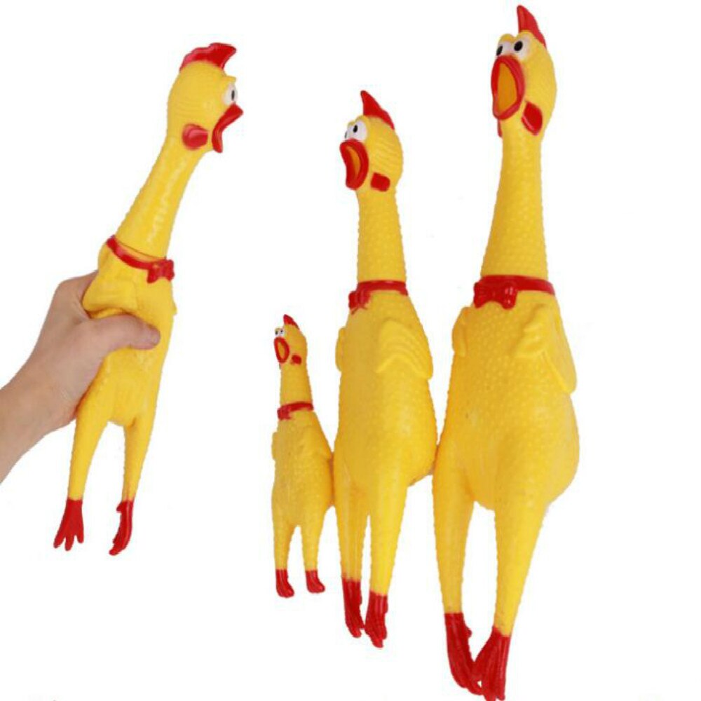 Mini 15cm Small Dog Toys Yellow Screaming Rubber C... – Vicedeal