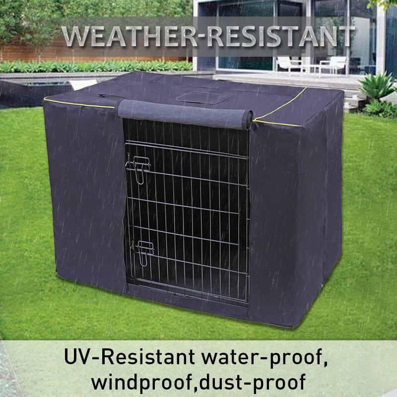Dog Kennel Cover Waterproof Oxford Durable Dog Cag... – Vicedeal